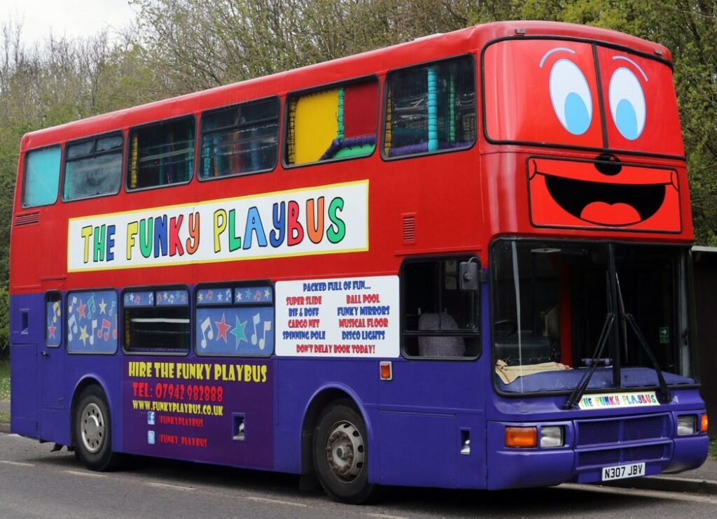 Funky Playbus Southampton | Play Bus Hampshire | Party Bus Southampton ...